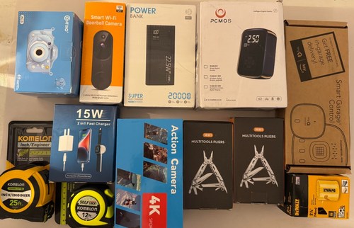 MIXED LOT - SEE PICTURES FOR DETAILS - TOOLS & ELECTRONICS - NEW | eBay