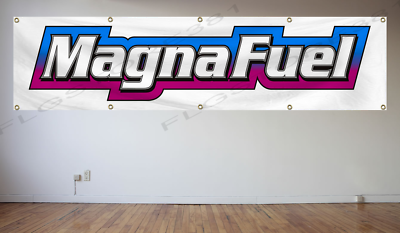MagnaFuel Flag Banner 2x8Ft Drag Racing Summit Garage Shop Decoration ...