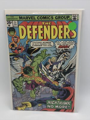 The Defenders #31 (1976 Marvel) C4 Nighthawk No More | eBay