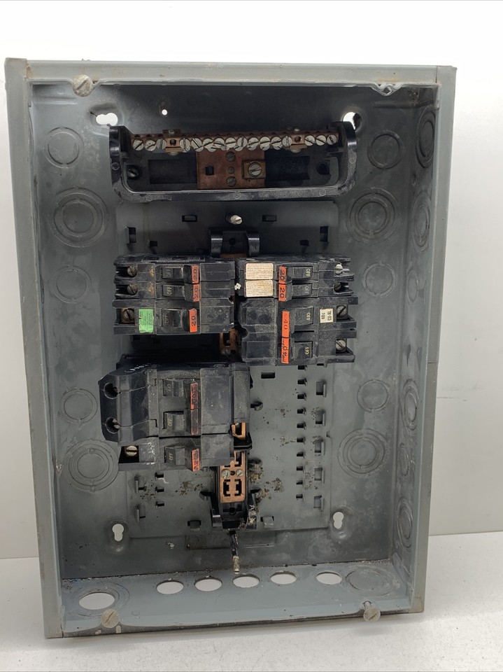 Federal Pacific Stab-Lok Electrical Panel Box with NA2100 100A Main ...