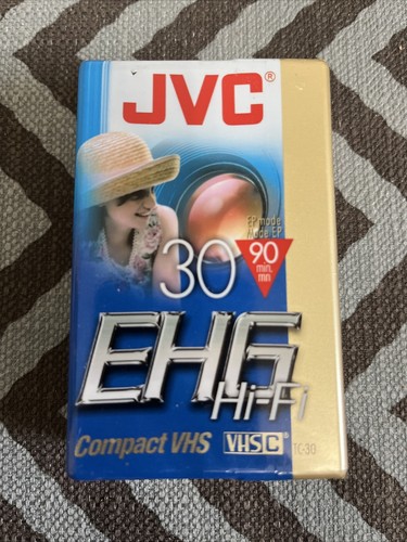 JVC VHS-C Video TC-30 EHGDU Camcorder Video Cassette NEW Sealed | eBay