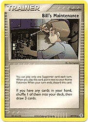 Pokemon EX Fire Red & Leaf Green - Trainer: Bill's Maintenance | eBay