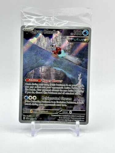 Pokemon Paradox Rift Iron Bund Le 066 Black Star Promo Illustration ...