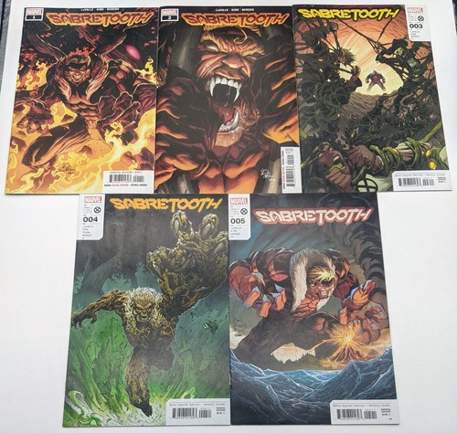 Sabretooth #1-#5 NM- COMPLETE RUN LaValle Kirk X-Men Marvel Comics 2022 ...