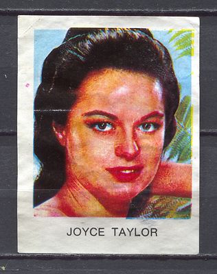 Joyce Taylor Vintage Movie Film Star Trading Card | eBay
