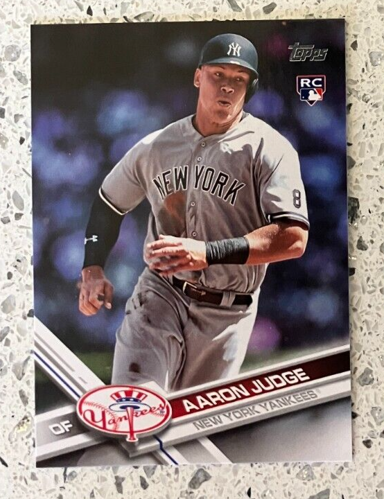 2017 Topps Aaron Judge RC Rookie Yankees Complete Sets Variation | eBay