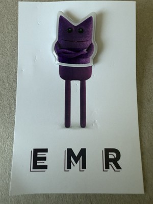 EMR East Midlands Railway Miles badge - Rare! Staff Issue #85ForPat ...