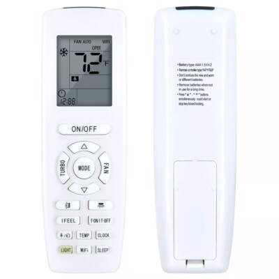 New YAP1FB2F For Gree Air Conditioner Remote With Wifi 4LIV09HP230V1AH ...