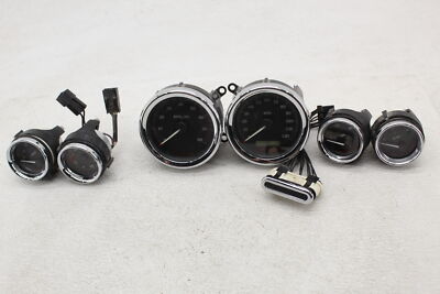 04-05 Harley Davidson Electra Glide Gauge Set Speedo Tach Oil Air Fuel ...