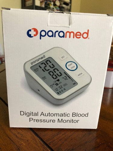 PARAMED DIGITAL AUTOMATIC BLOOD PRESSURE MONITOR. | eBay