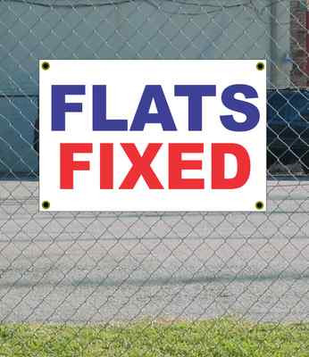 2x3 FLATS FIXED Red White & Blue Banner Sign NEW Discount Size & Price ...