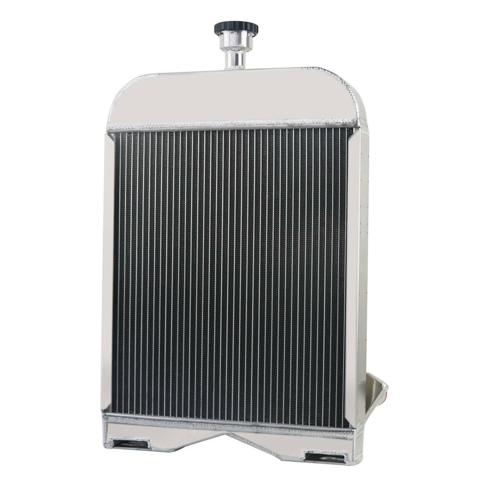 3-Row Aluminum Tractor Radiator Fit Ford 8N 9N 2N 789 790 Models ...
