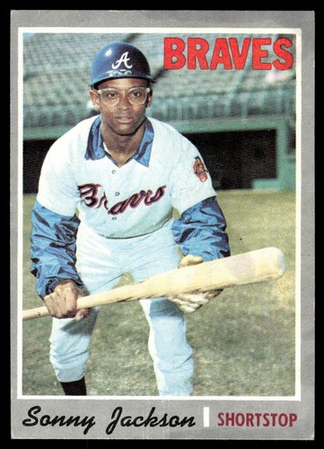 1970 Topps Sonny Jackson #413 Atlanta Braves Baseball Card | eBay