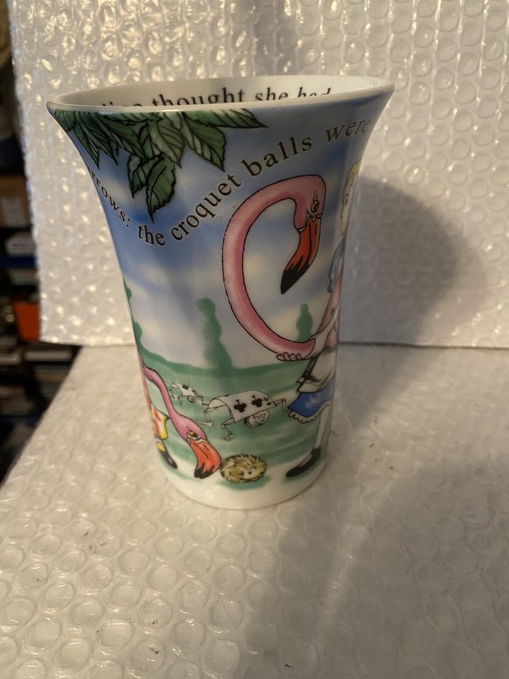 Alice in Wonderland Mug Cafe Paul Cardew 2010 Red Queen Croquet ...