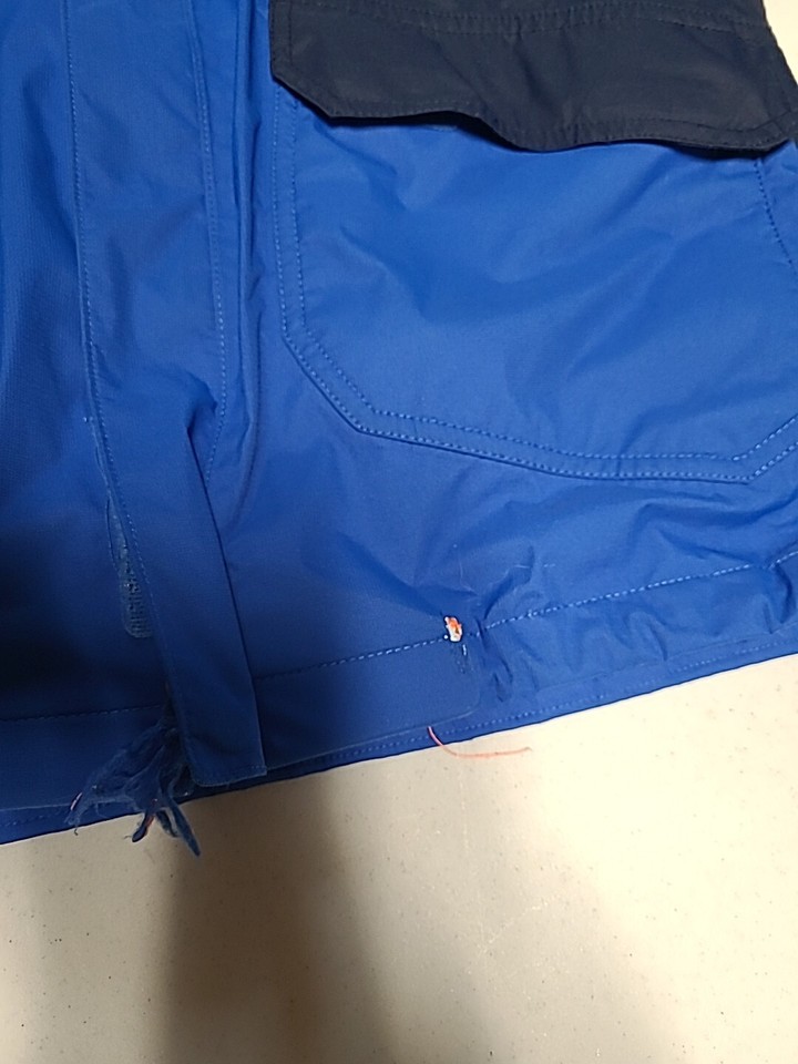 The North Face Boy's Black/Blue Wind & Rain Jacket Size L 14/16 (C2) | eBay