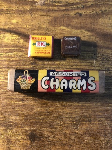 WW2 Life Raft Ration Charms Candy, Wrigleys PK Gum, And Loose Charms ...