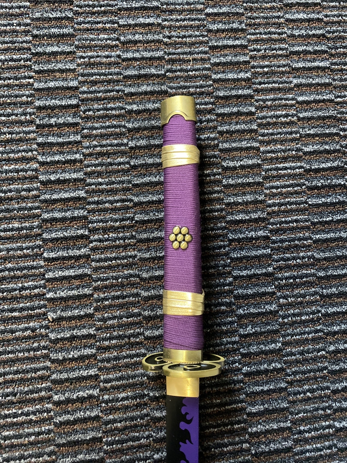41” Anime Roronoa Zoro Metal Enma Yama Real Samurai Sword Katana ...
