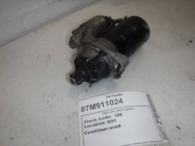 Lamborghini Aventador LP720 Starter Motor Stop & Start Tech 07M911024A ...