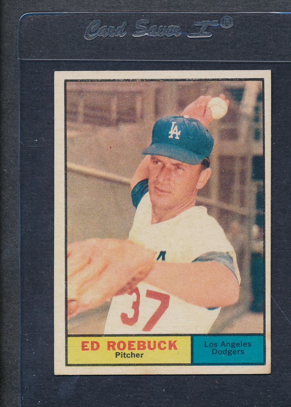 1961 Topps #006 Ed Roebuck Dodgers EX/MT *8096 | eBay