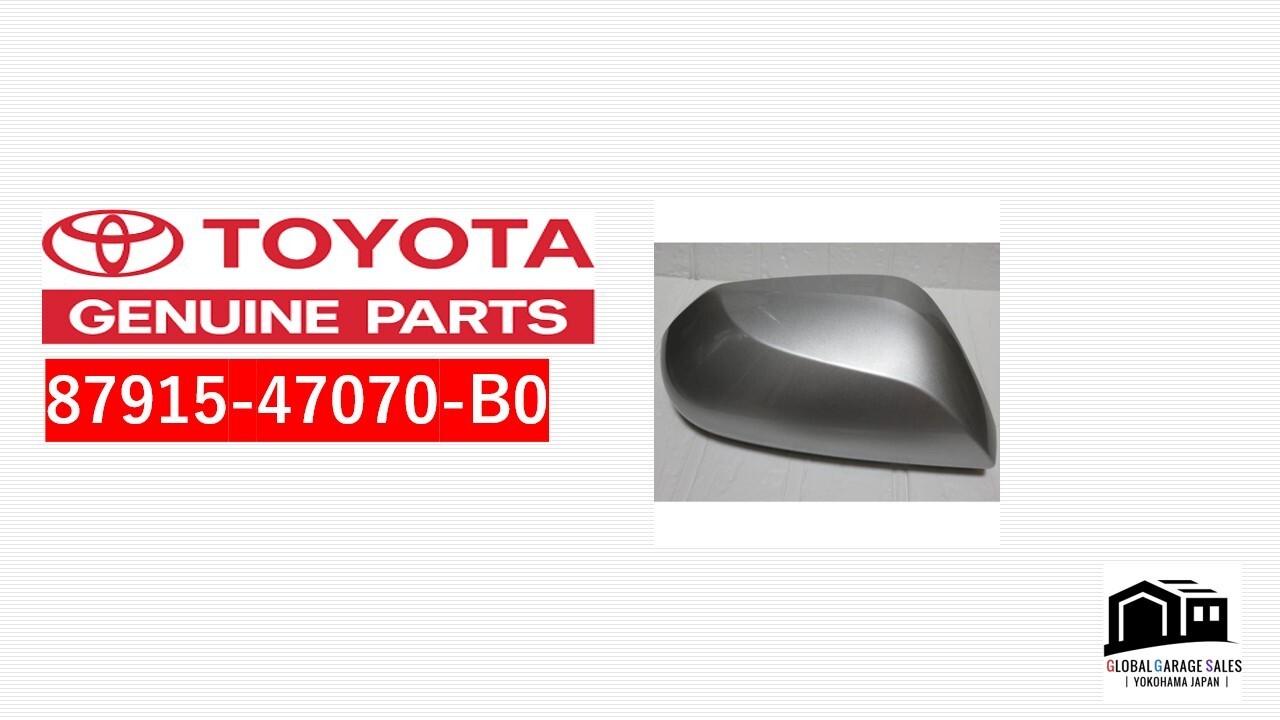 Genuine Toyota 8791547070B0 Prius Outside Mirror Cover Right Side 87915 ...