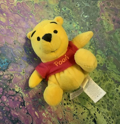 Winnie the Pooh Plush Baby Rattle Toy The First Years 2003 Disney | eBay