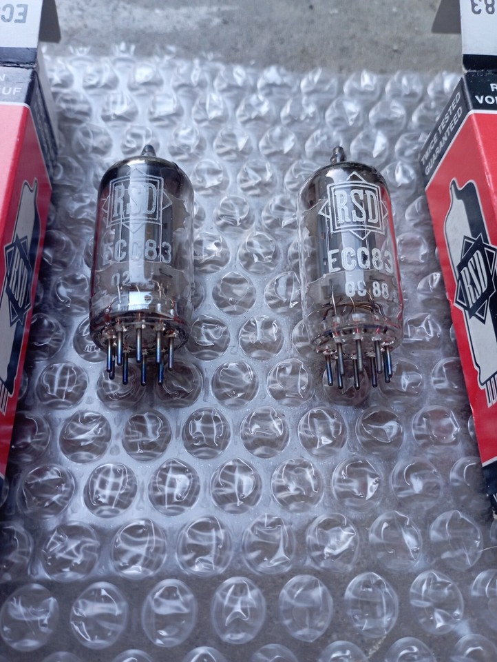 Ecc83 12AX7 RSD Tubes NOS paired | eBay