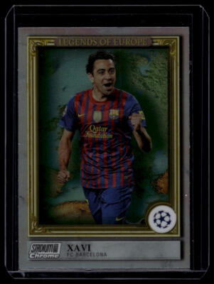 2022-23 Stadium Club Chrome UEFA #LE-XAV Xavi Legends of Europe | eBay