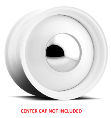 U.S. WHEEL 512 Smoothie 15X5 5X114.3/5X120.65 Offset 6 Gloss White (Qty ...