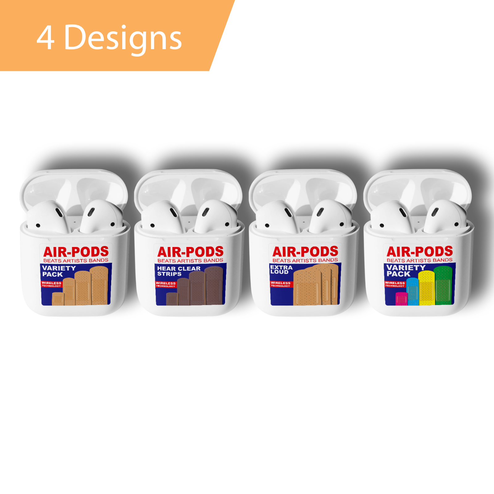 AirPod Case Skin Sticker - Band Aid Disguise Airpods Wrap | eBay