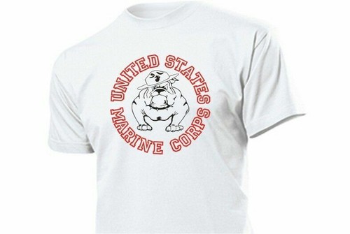 United States Marine Corps T-Shirt Bulldogge US Army Drill Instructor ...