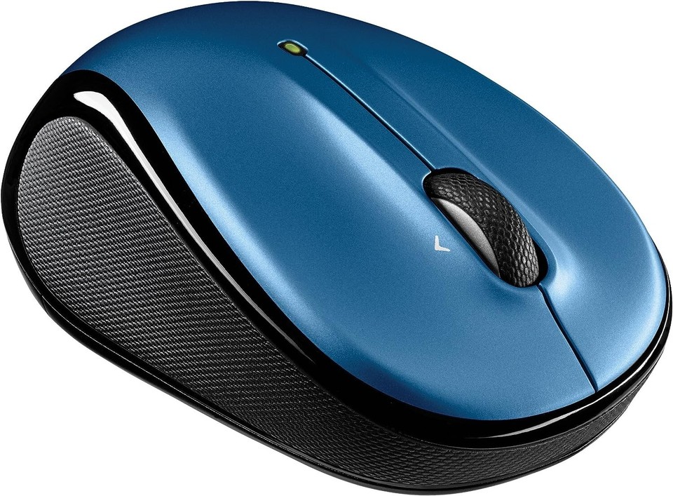Logitech M325 Wireless Mouse with Unifying Receiver - Blue 910-002650 ...