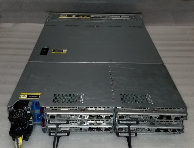 HP Proliant SL2500 Gen8 4-Node Server 8x 600GB SAS HD 8x E5-2670 V2 ...