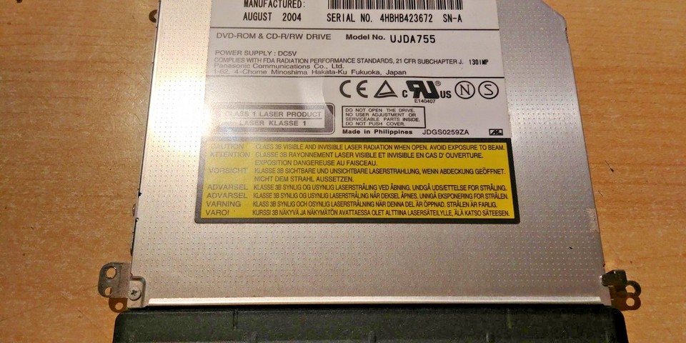 📦 🔥🔥 Sony CD-R/RW DVD-ROM Ultra Slim Drive UJDA755 4HBHB423672 SN-A | eBay