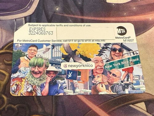 NYC MTA Instagram Metrocard "newyorknico" Final Commemorative - No ...