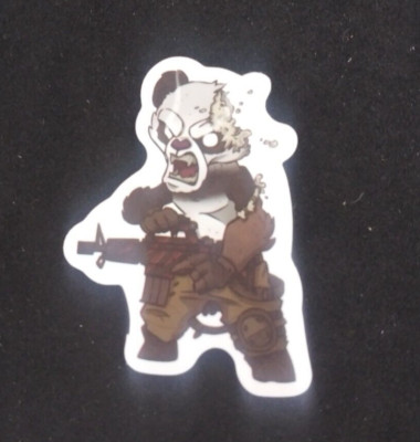 Fun Tactical Fighting Teddy Bear Sticker 2" x 1.25" (X) | eBay