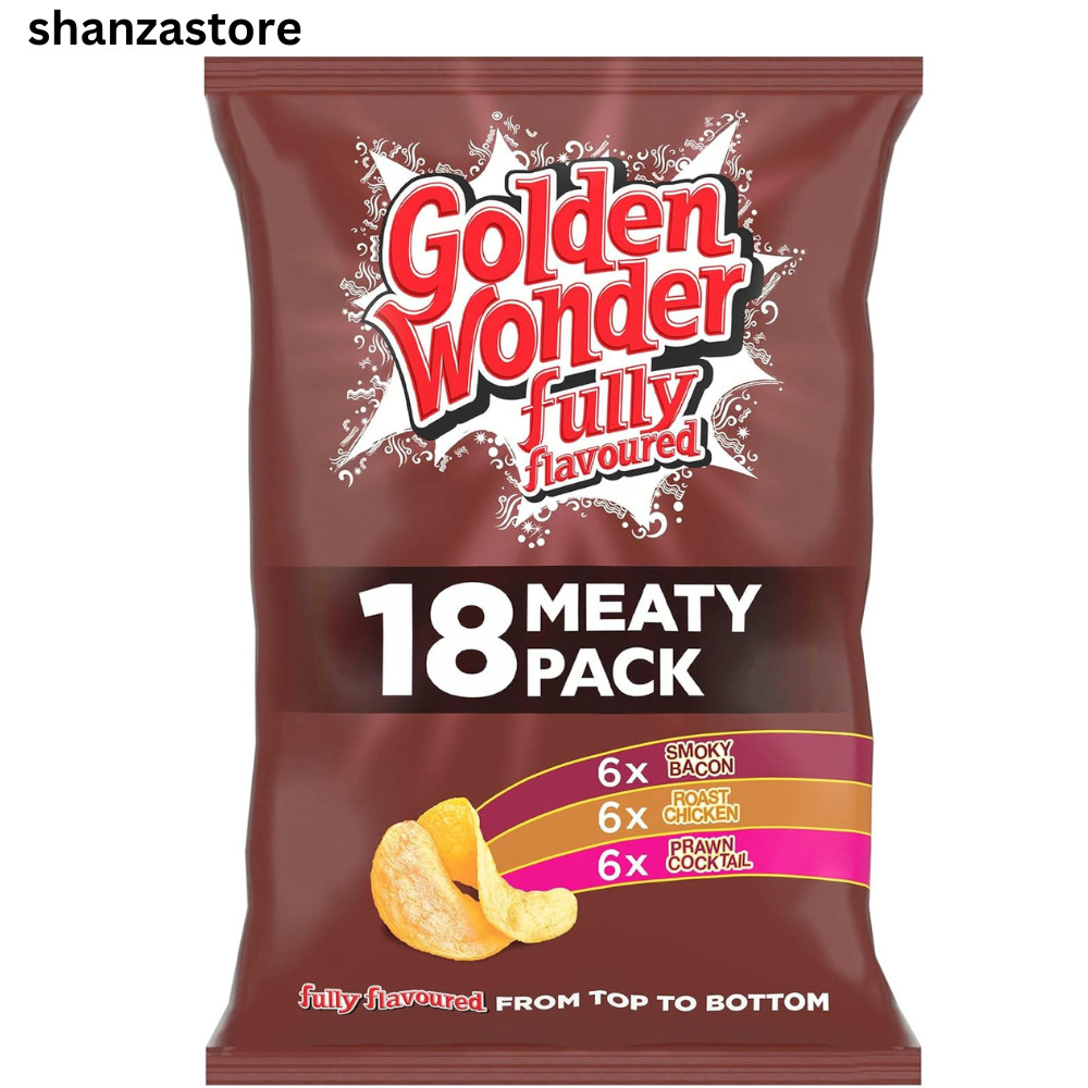 Golden Wonder Fully Flavoured Meaty Pack 18 | Grelly UK