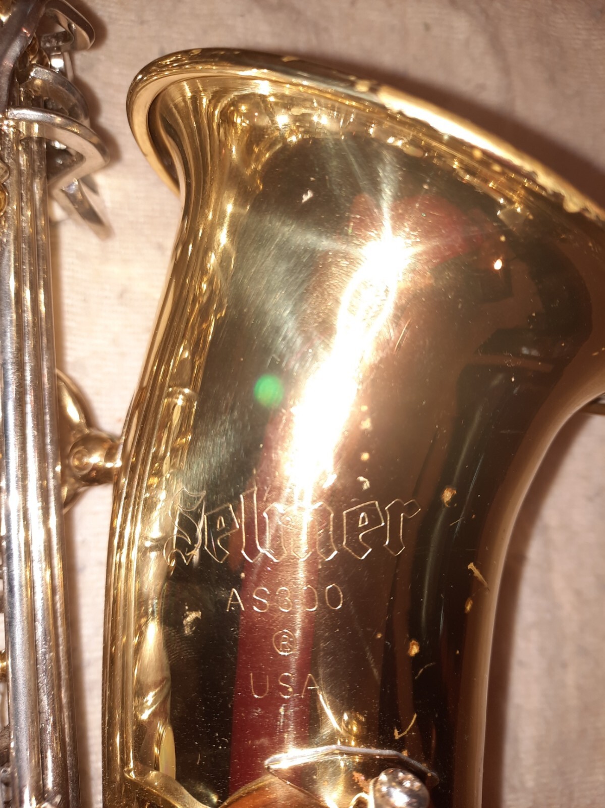 Selmer AS300 Alto Saxophone, with Max Softshell Case, Extra Reeds ...