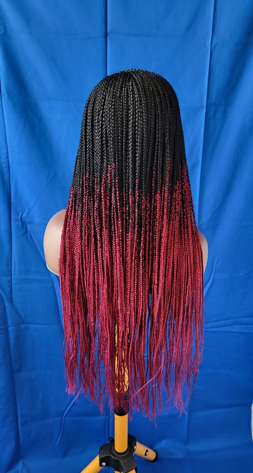 Natural Looking Hand Braided Wig, Cornrow Braided Wig for Black, Yessi Hair. | eBay