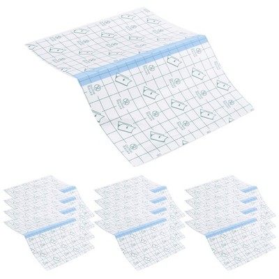 50 Pieces Shower Patch Disposable Transparent Stretch Bandage Shield ...
