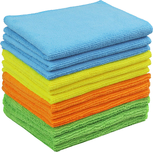 12 Pack Microfiber Cleaning Cloth (12" x 12") 313024564565| eBay