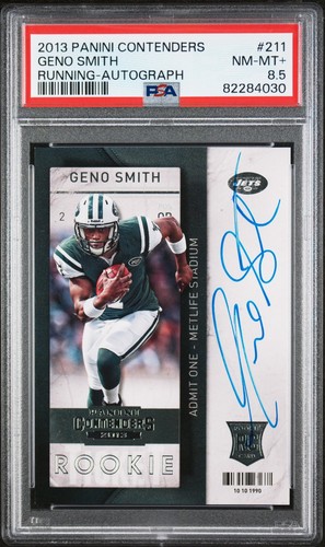 2013 Panini Contenders #211 Geno Smith Autograph PSA 8.5 | eBay