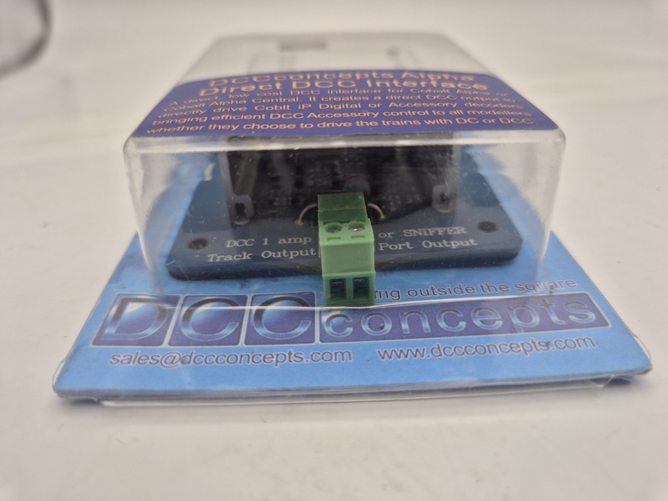 DCC Concepts DCD-SNX Cobalt Alpha DCC Power Bus Driver & Sniffer ...