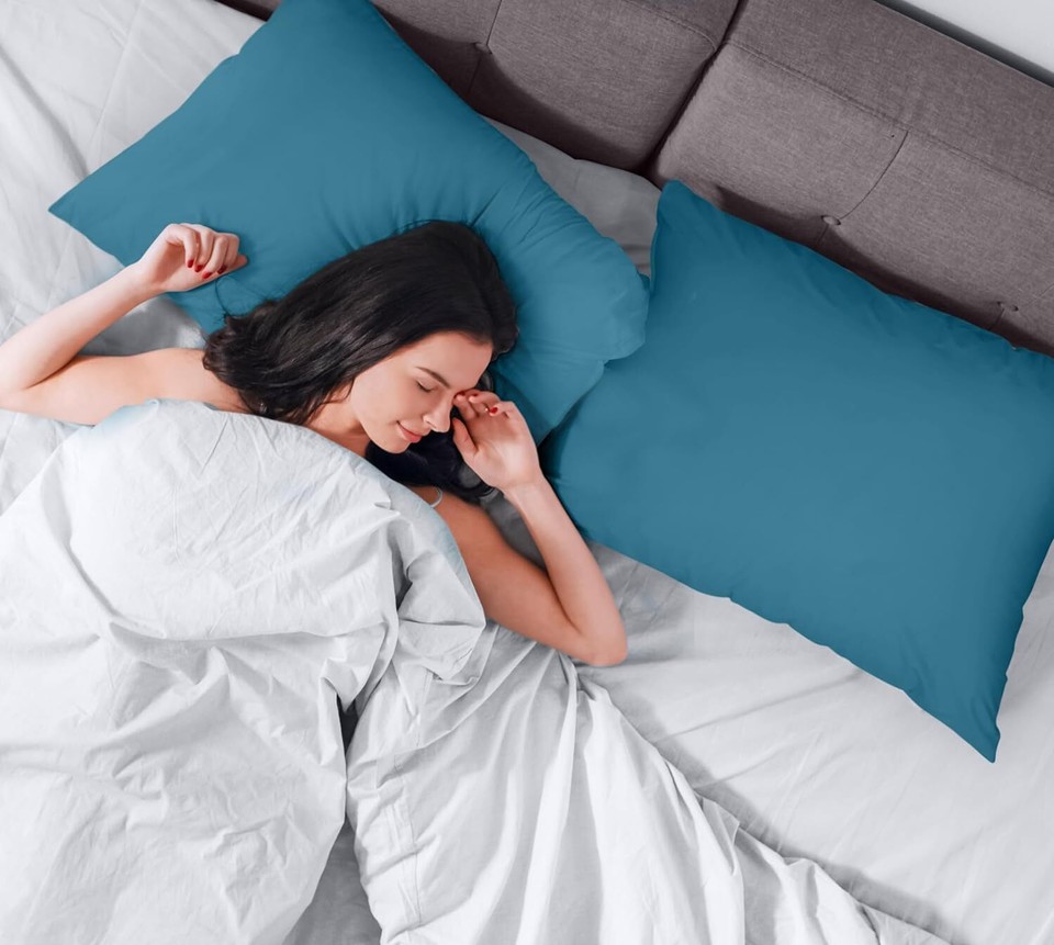 2 Pack Bed Bug Proof Zippered Pillow Encasement Waterproof Utopia ...