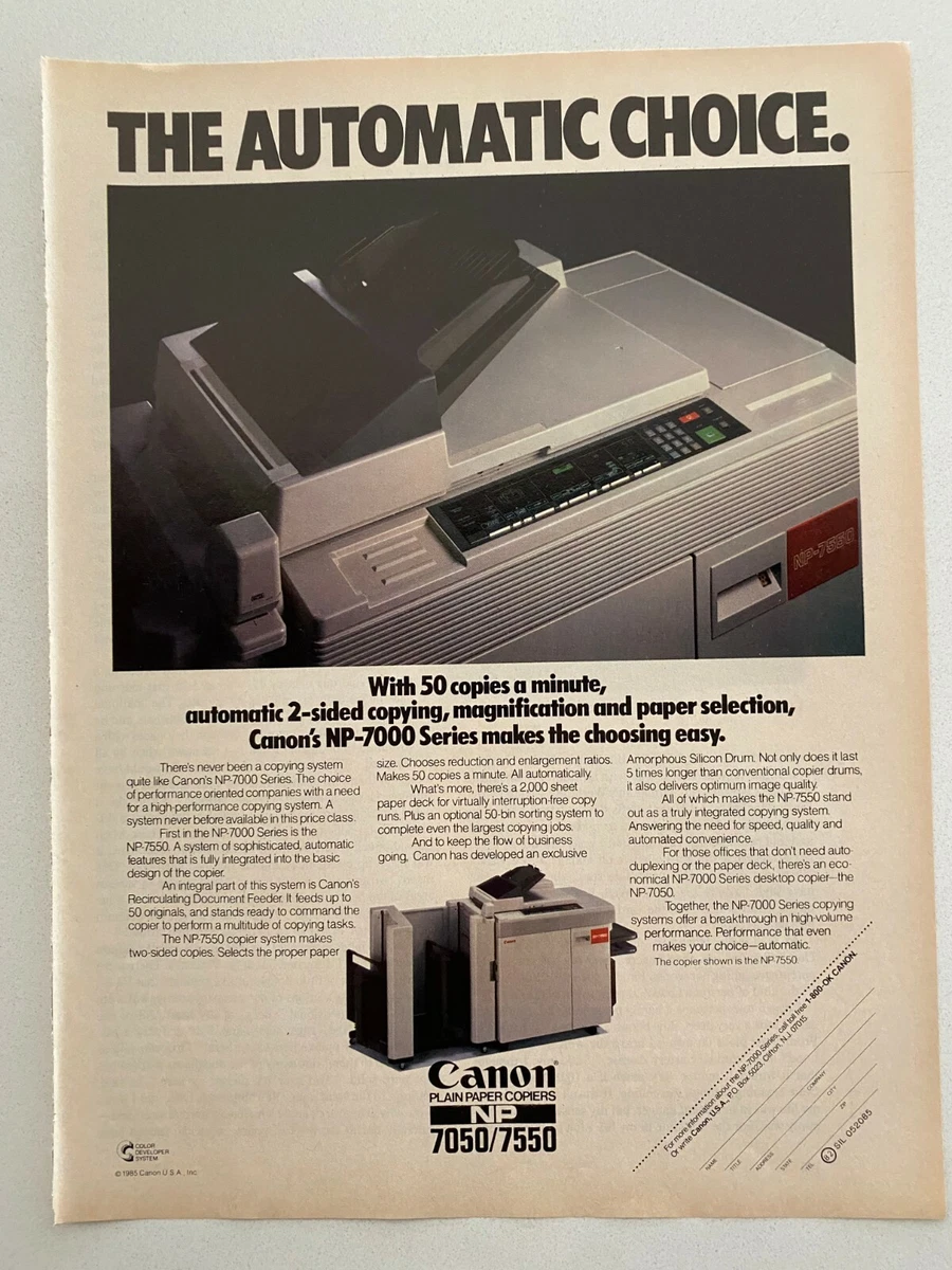 Canon Business Copy Machines