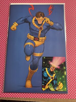 X-MEN #4 CYCLOPS DAVID NAKAYAMA VIRGIN VARIANT COVER 2022 MARVEL ...