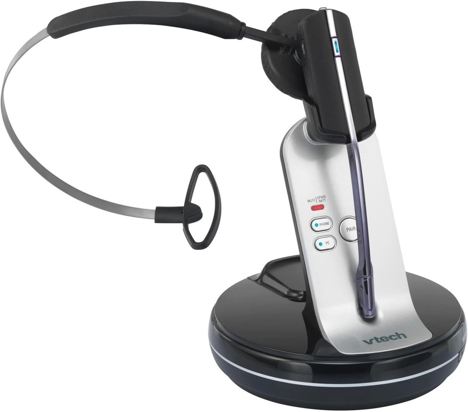 VTech VH6210 Convertible DECT Wireless Headset Softphone Compatible ...