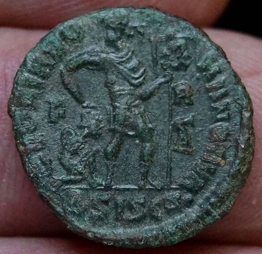 VALENTINIAN I, EMPEROR-CAPTIVE, CHI-RHO, 364/75 AD, 18mm, 2.5g, Ancient ...