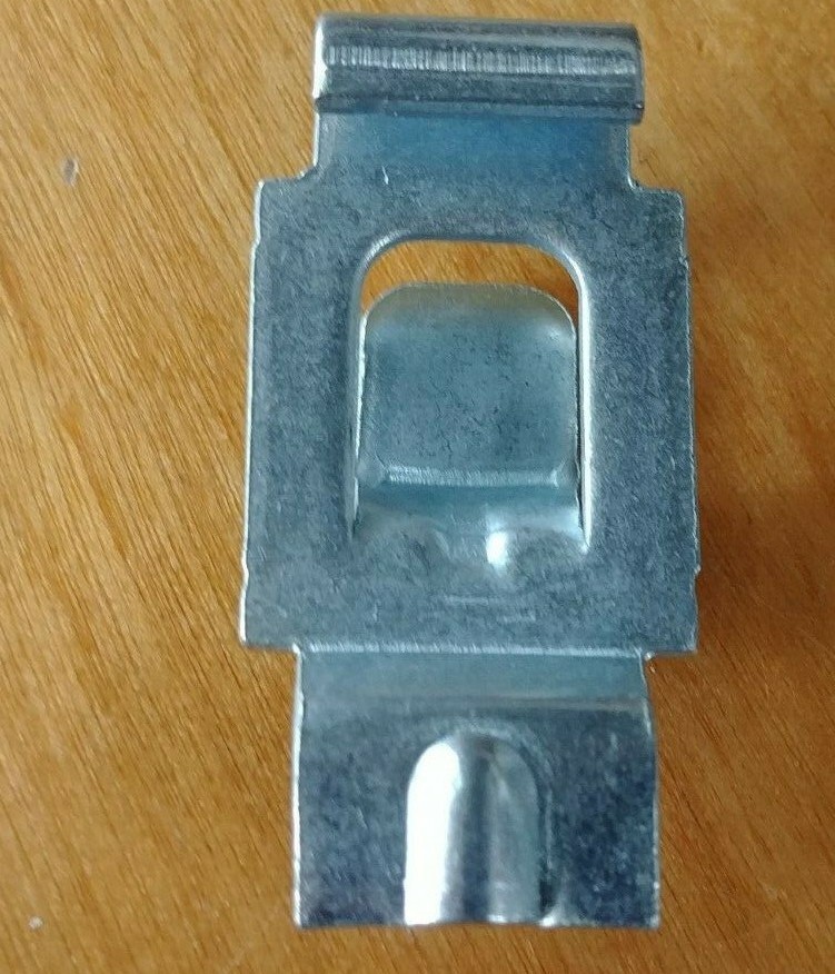 4 Hallowell Steel Shelf Support Clips / Brackets for Commercial Metal ...