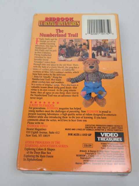 Redbook Learning Adventures: The Numberland Trail (VHS, 1994) for sale ...