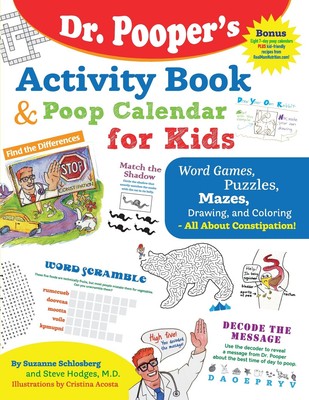 Dr. Pooper's Activity Book and Poop Calendar for Kids: Mazes, Puzzles ...
